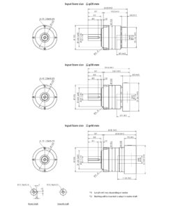 VRL 155 Frame Size Technical Data and Available Options - Nidec Drive ...