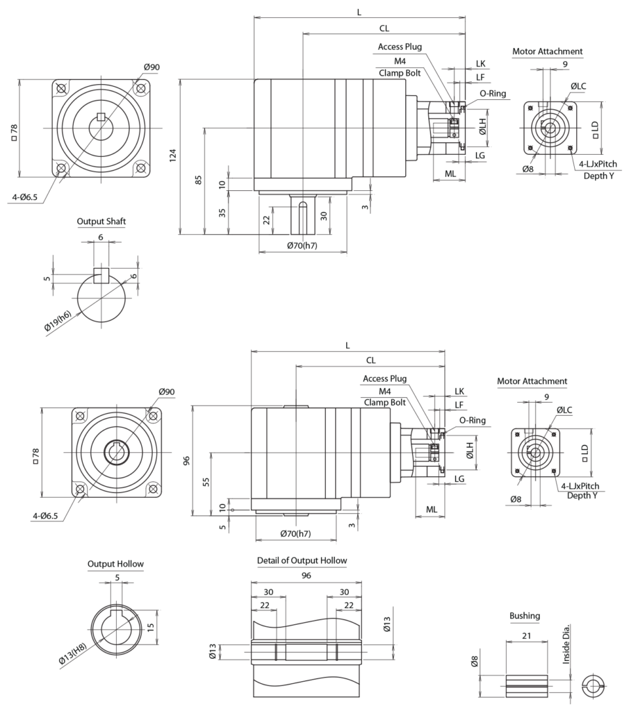 NEV B Frame Size Technical Data and Available Options - Nidec Drive Technology Corporation