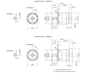 PRE 160 Frame Size Technical Data and Available Options - Nidec Drive ...