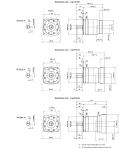 PRF 082 Frame Size Technical Data and Available Options - Nidec Drive ...