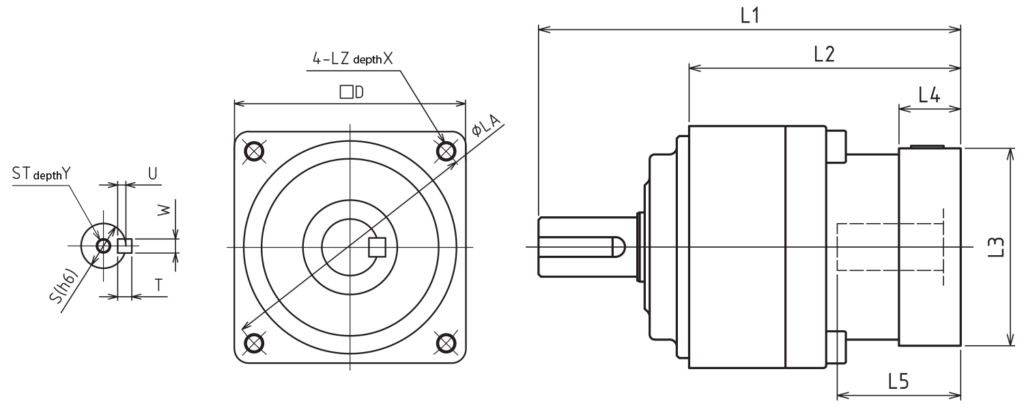 VRSF D Frame Size Technical Data and Available Options - Nidec Drive ...