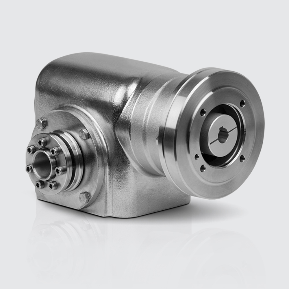 EJS Series Right-angle Hygienic Worm Gearheads - Nidec Drive Technology Corporation